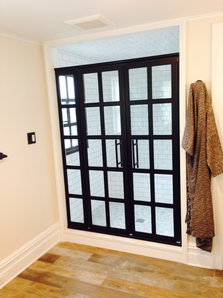 Gridscape Shower Doors - Traditional - Bathroom - New York - by Custom ...