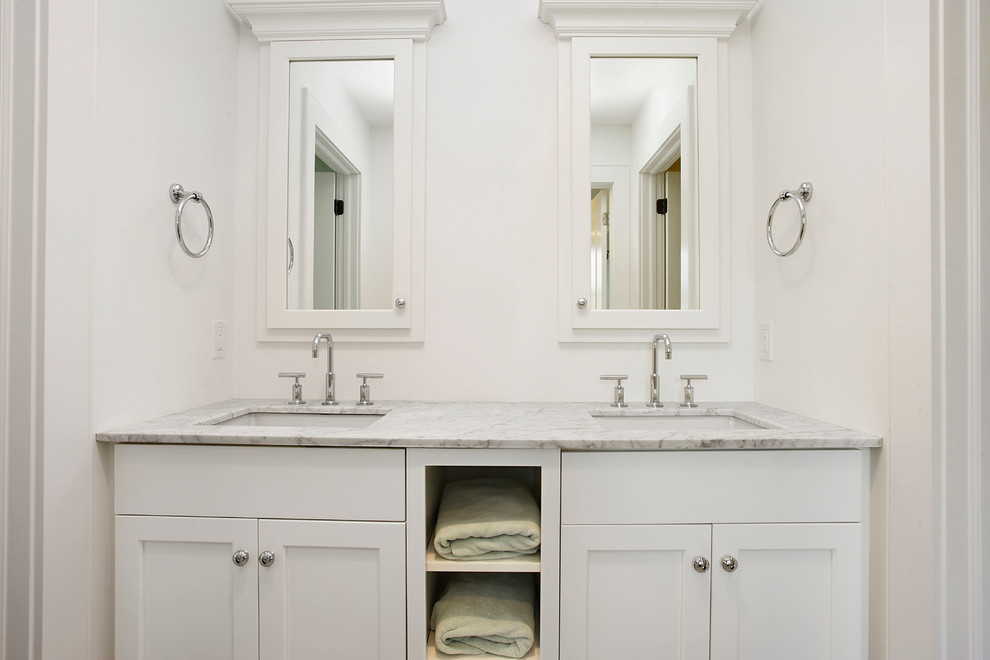Guest Bathroom Vanity - Traditional - Bathroom - New York - by Forst ...
