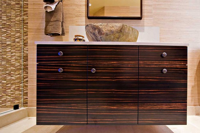 Macassar Ebony Veneer Cabinets | Cabinets Matttroy
