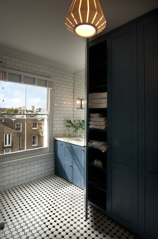 Hackney family home refurbishment - Contemporary - Bathroom - London ...