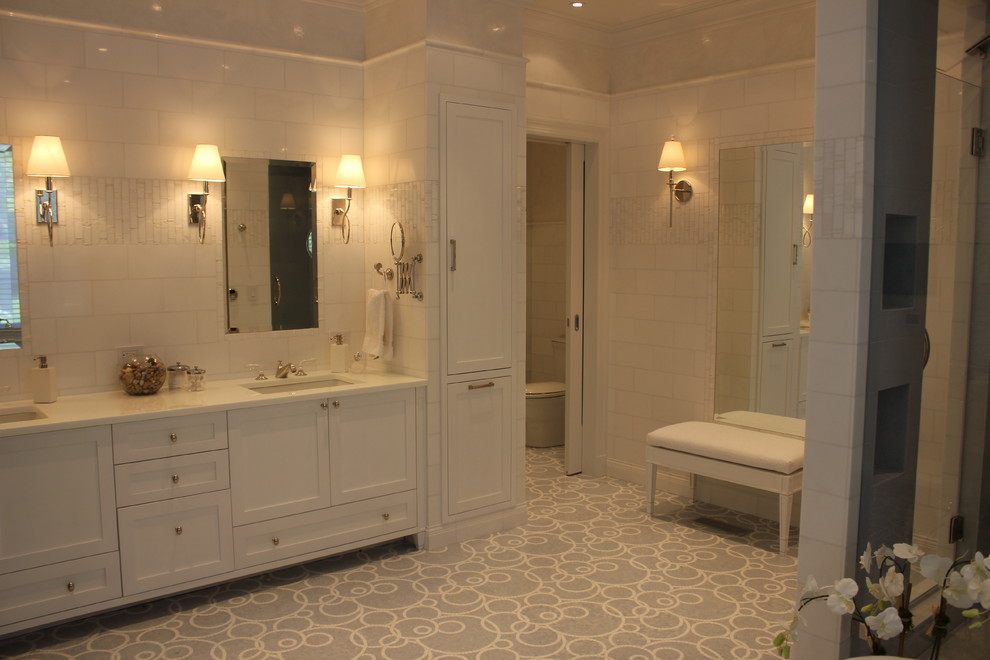 Hamptons Bathroom - Traditional - Bathroom - New York - by Maxine ...