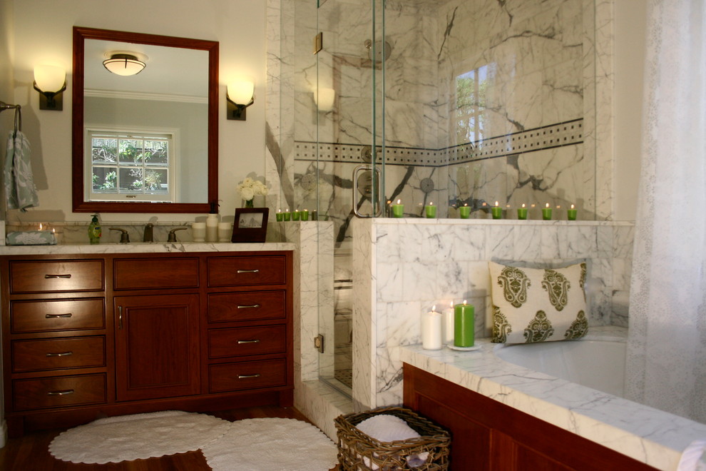 Hancock Park - English Tudor - Traditional - Bathroom - Los Angeles ...