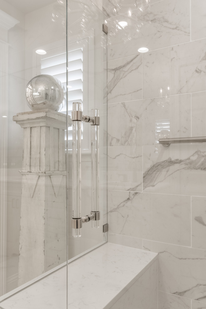 Heath Modern Farmhouse Bathroom Remodel - Contemporary - Bathroom ...