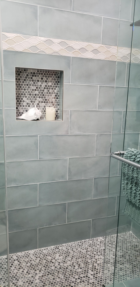 Shower Niche - Contemporary - Bathroom - Dallas - by Johnson ...