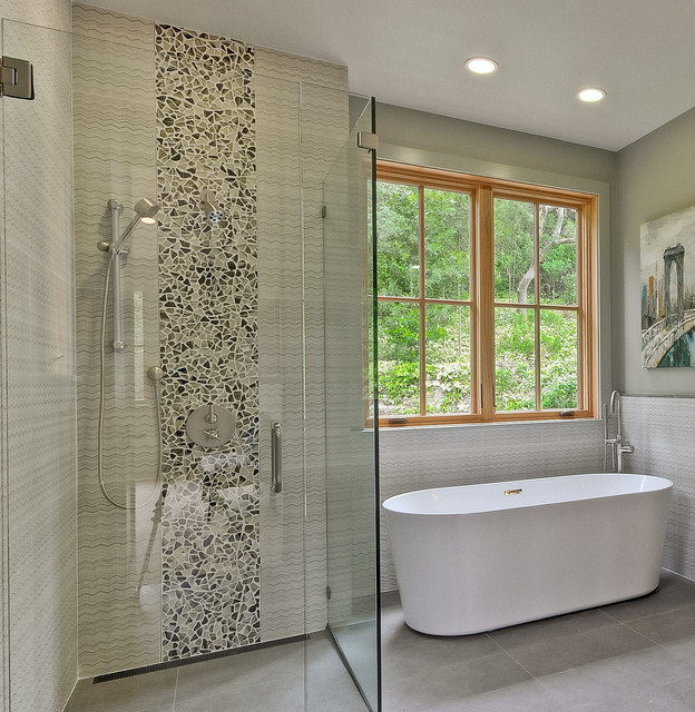 Interior & Exterior Design for a Developer - Classique Chic - Salle de ...