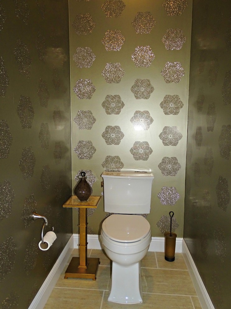 Interior Design by Crystal Scribner - Transitional - Powder Room ...
