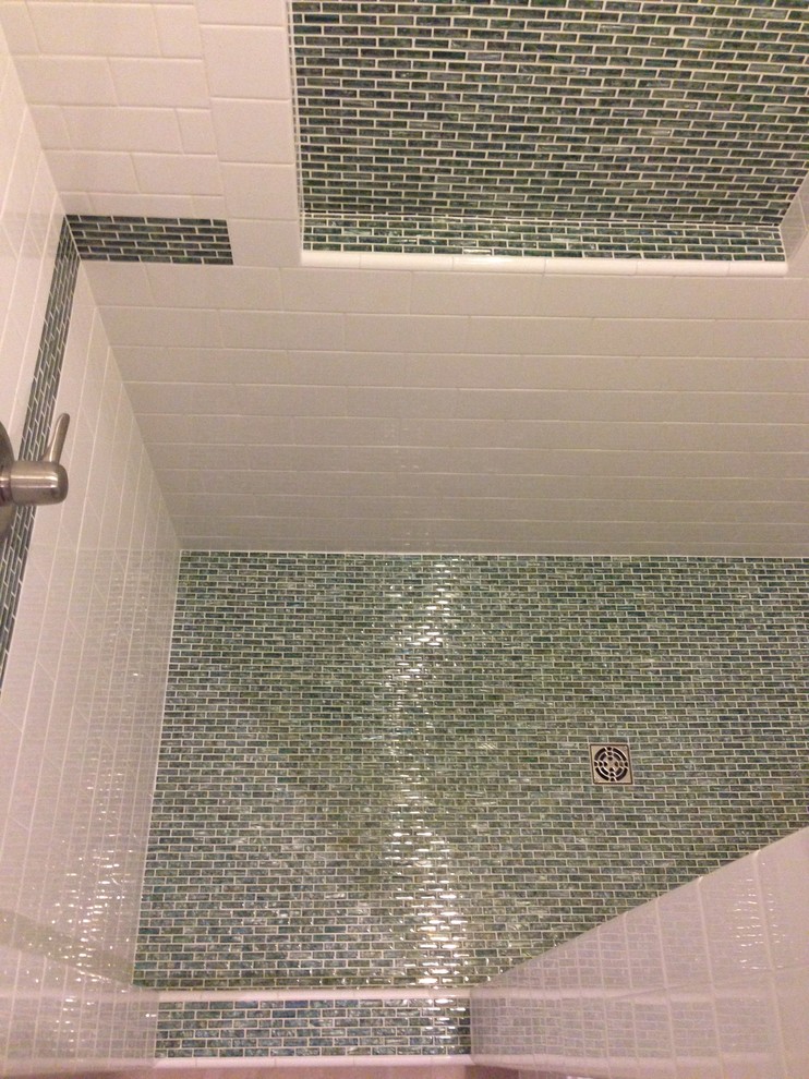 Jason and Shannon's Master Shower - Contemporain - Salle de Bain - La ...