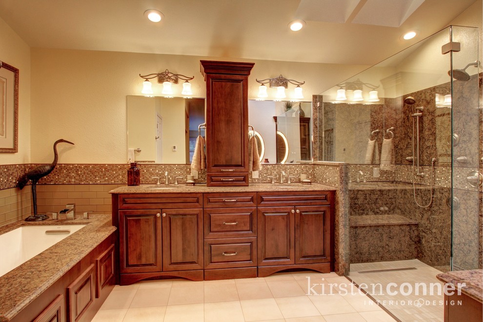 Jim and Sherry master bathroom - Bathroom - Seattle - by Built Right ...