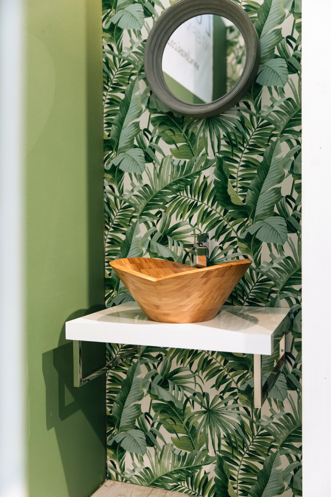 Jungle Fever - Bamboo Basins - Contemporary - Powder Room - Sussex - by ...