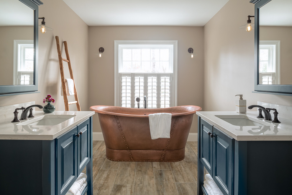 Karen's Modern Kitchens - Farmhouse - Bathroom - Portland Maine - by ...