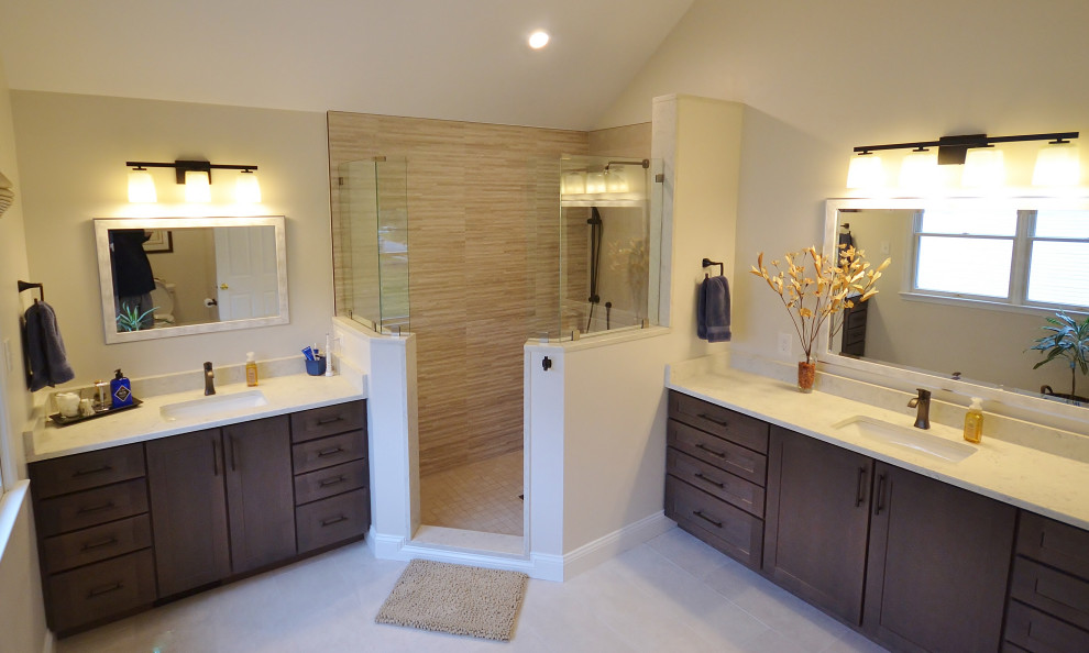 Kennet Square Master Bathroom Remodel - Transitional - Bathroom ...