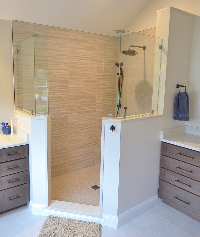 Kennet Square Master Bathroom Remodel - Transitional - Bathroom ...