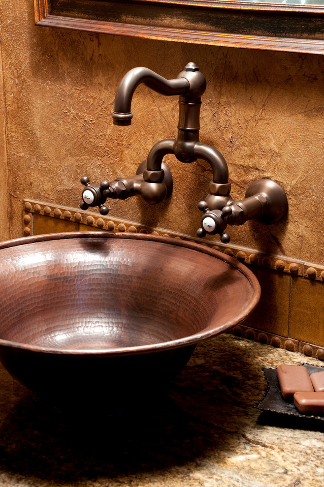 Keystone Ranch Home | Brasada Ranch Style Homes - Rustic - Bathroom ...