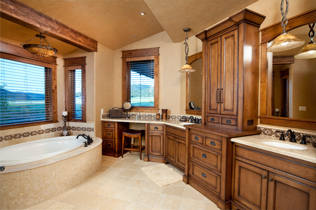 Western Ranch Style Bathrooms 40 Country Bathroom Ideas