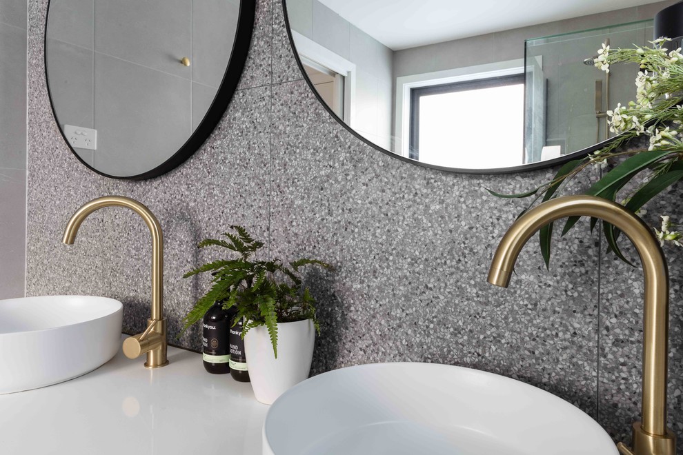 Kids bathroom - double basin - Modern - Bathroom - Melbourne - by HX ...