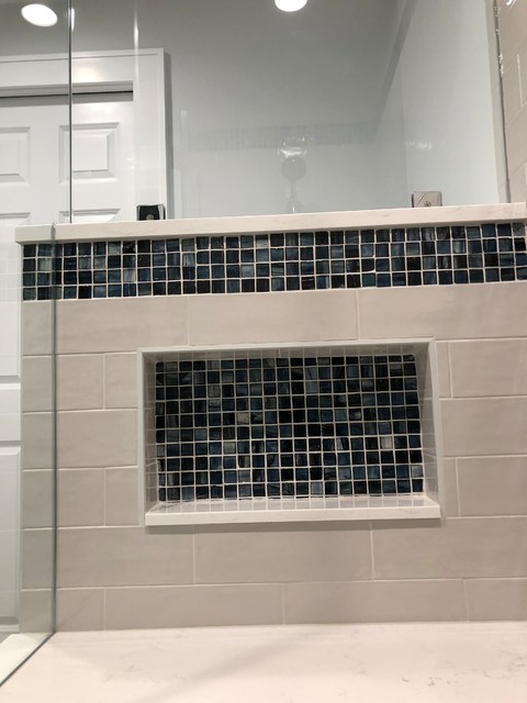 Knee Wall Bathroom - Modern - Bathroom - New York - by UNO GROUP HOME ...