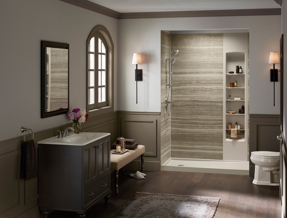 KOHLER LuxStone Shower System Variation Ideas - Bathroom - Other - by ...