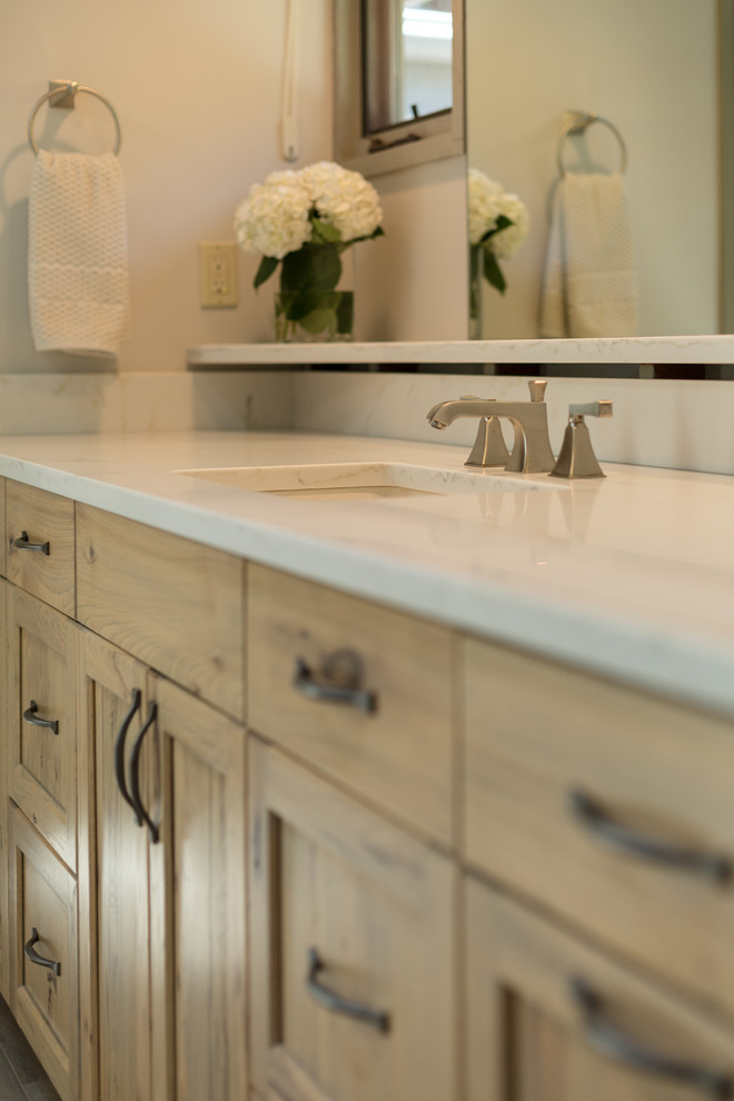 Lake Geneva Summer House Remodel - Midcentury - Bathroom - Chicago - by ...