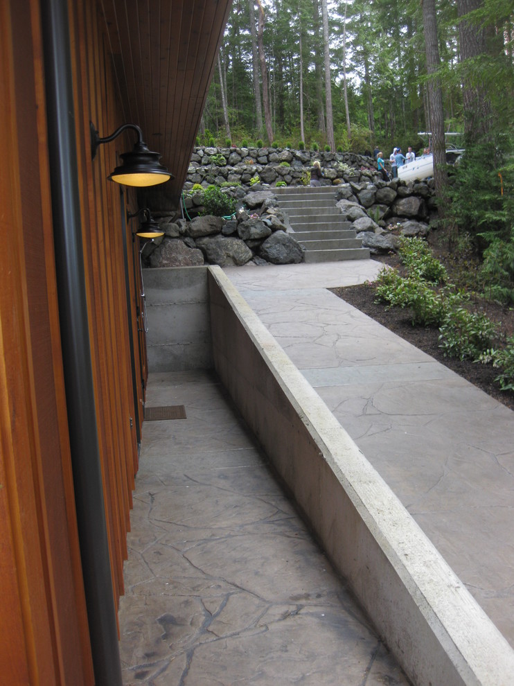 Lake House Outdoor Shower - Eclectic - Bathroom - Seattle - by ...