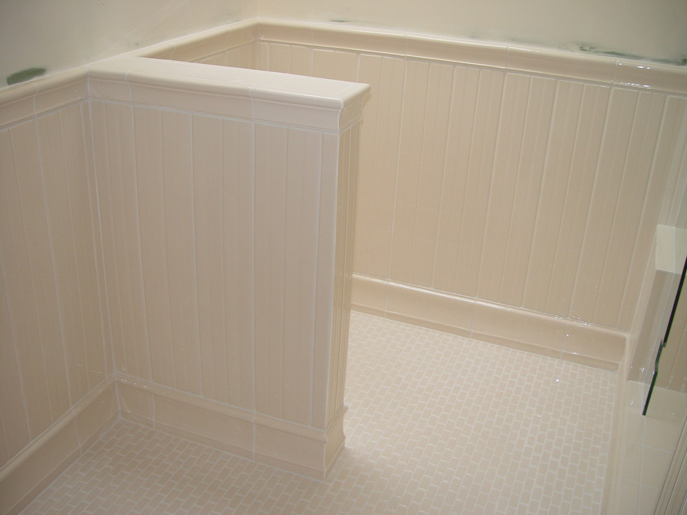 large tile steam shower - Traditional - Bathroom - Denver - by Knapp ...