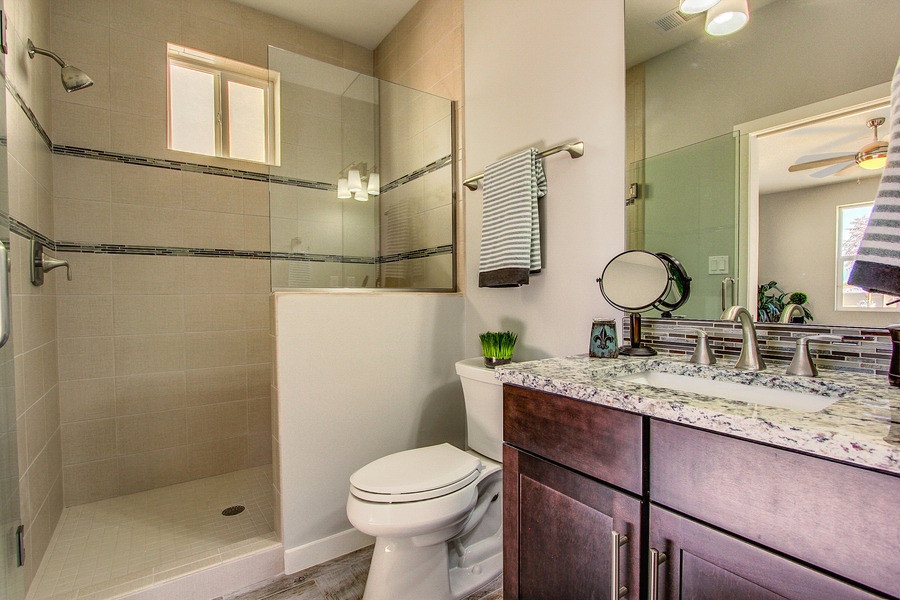 Las Ventanas Homes - Modern - Bathroom - Albuquerque - by Floorscapes ...