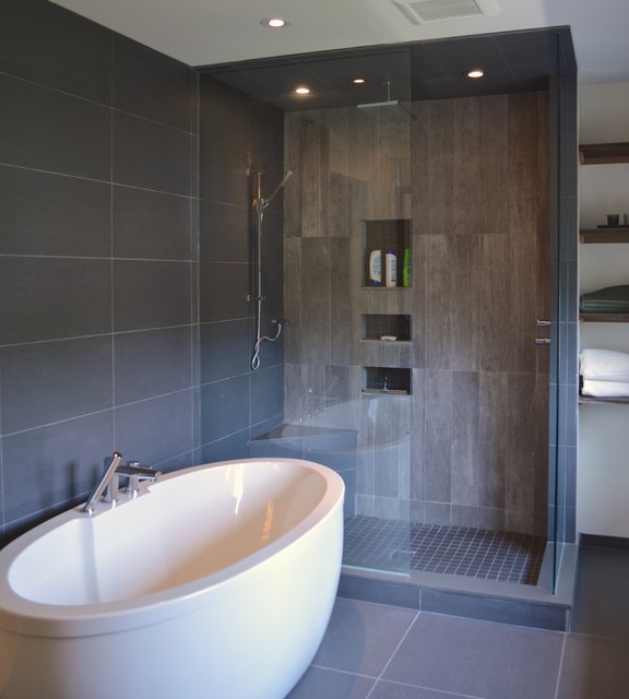 Late Modern Renovation - Modern - Bathroom - Toronto - by Ironside ...