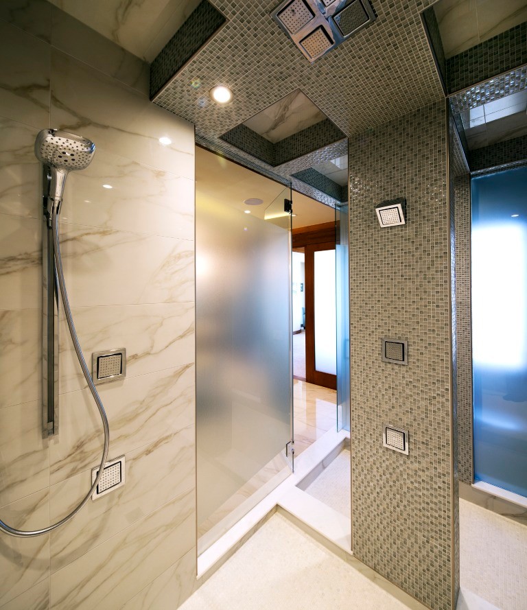 Ledgestone Homes Aspen Showhome - Contemporary - Bathroom - Calgary ...