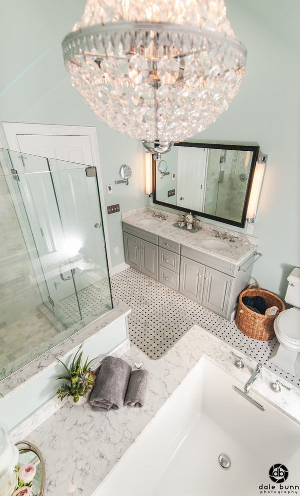 Light & Bright Bathroom Remodel - Traditional - Bathroom - Boston - by ...