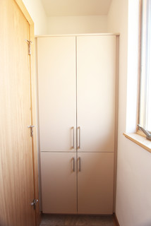 Linen Cabinet in Water Closet - Modern - Bathroom - Other - by Denise ...