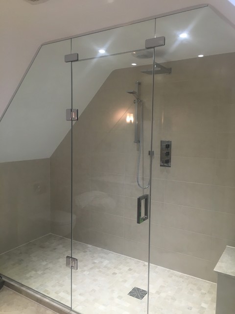 Loft Shower Enclsoures - Contemporary - Bathroom - Oxfordshire - by ...