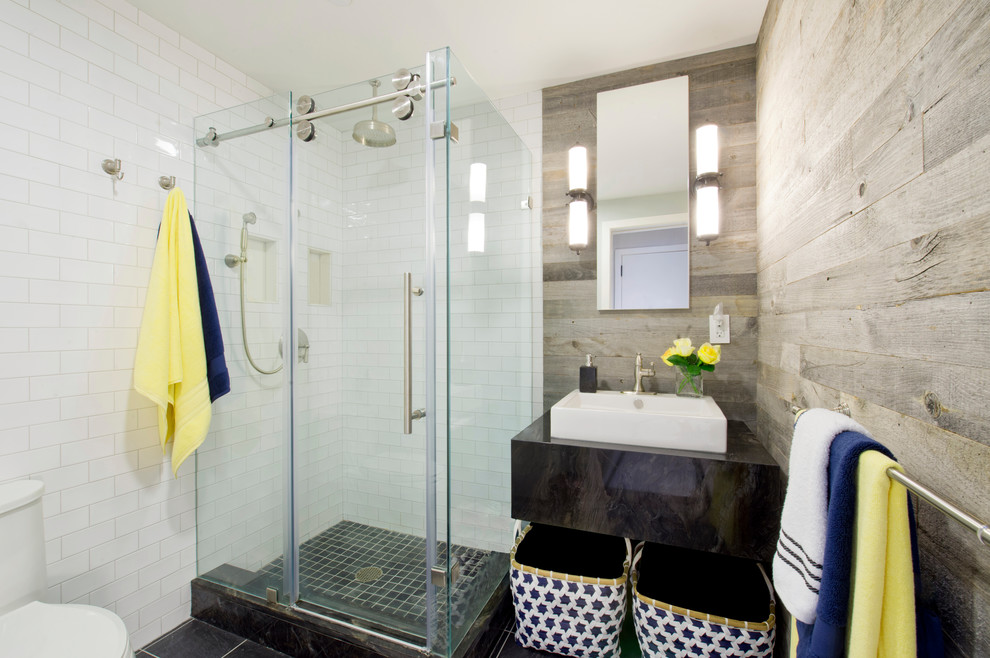 Lower East Side Industrial Rustic Home - Industrial - Bathroom - New ...
