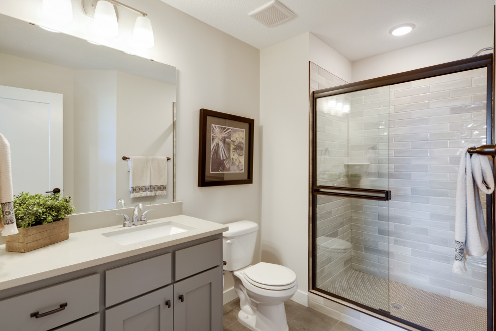 Lower Level Bathroom - Bathroom - Minneapolis - by Hanson Builders, Inc ...