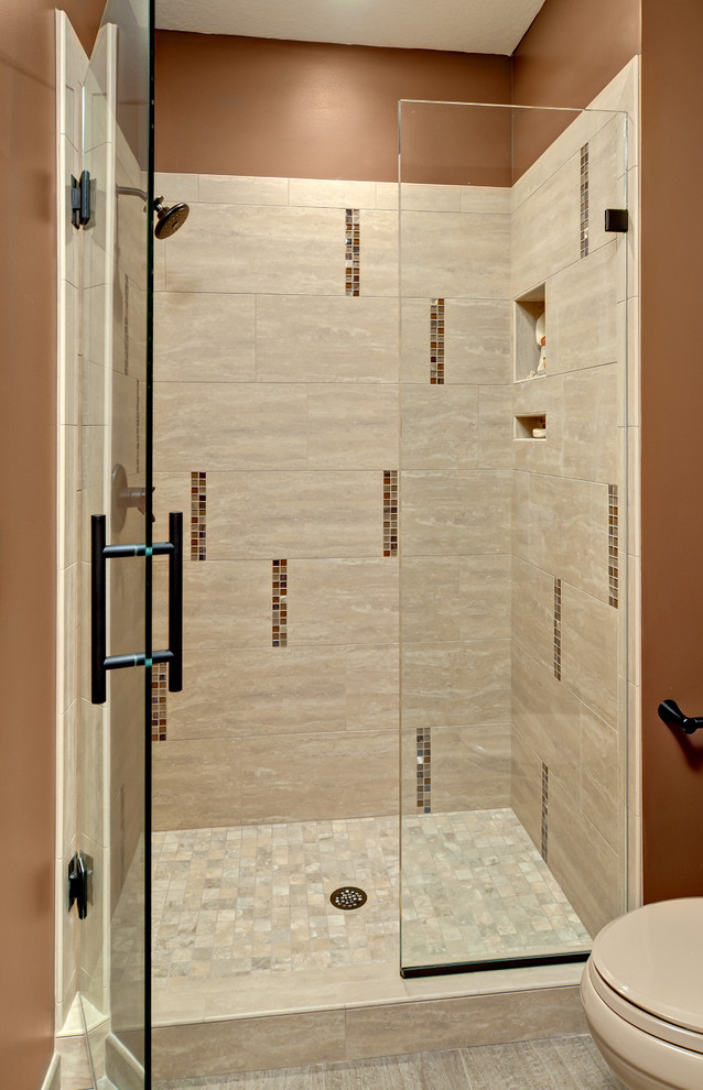 Lower Level Bathroom - Contemporary - Bathroom - Minneapolis - by LORI ...