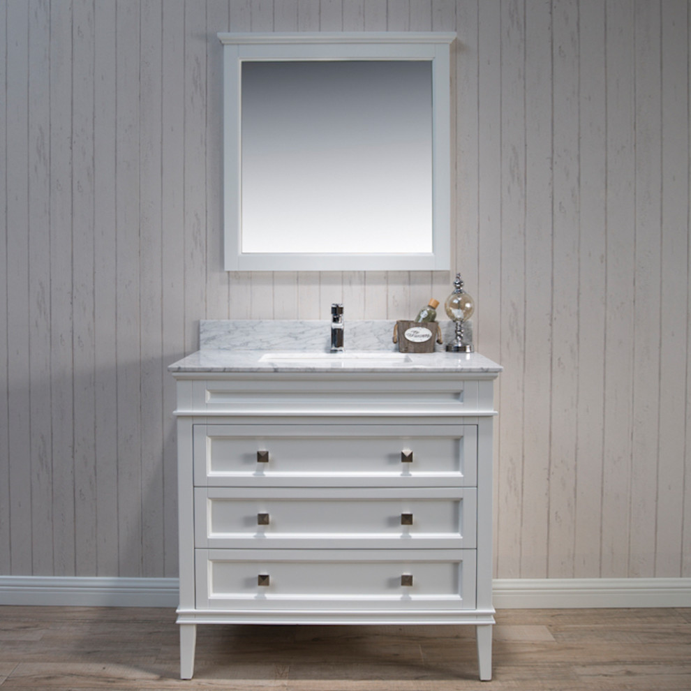Luxury Vanity set - Contemporary - Bathroom - Charlotte - by Blossom US ...