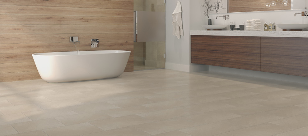 Luxury Vinyl Flooring - Bathroom - Toronto - by Speers Flooring | Houzz