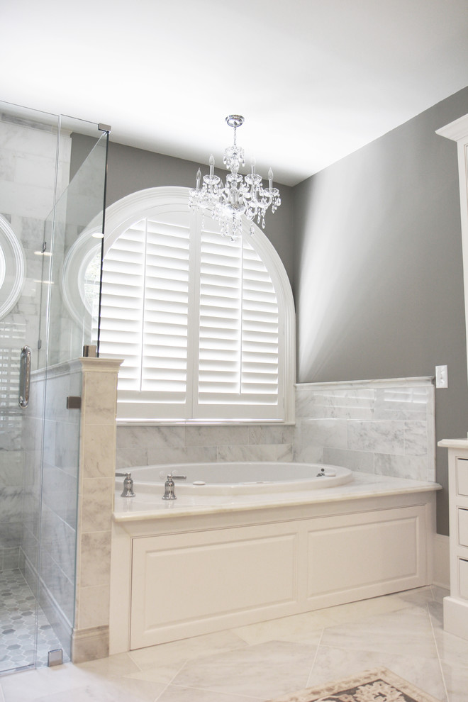 Magnificent Marble - Traditional - Bathroom - Atlanta - by Change Your ...