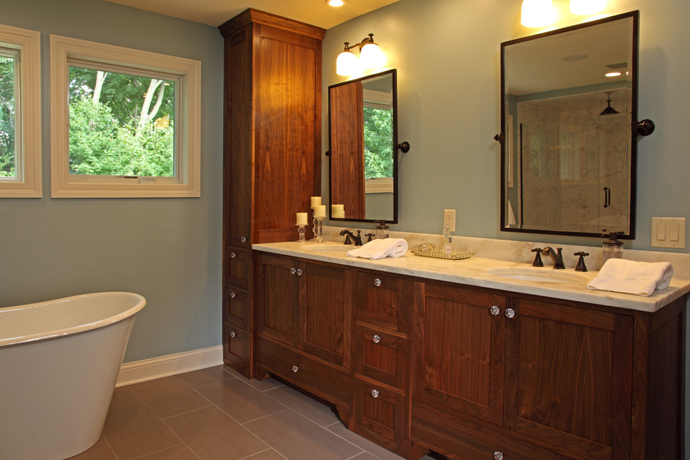 Maple Grove Master Bathroom - Contemporary - Bathroom - Minneapolis ...