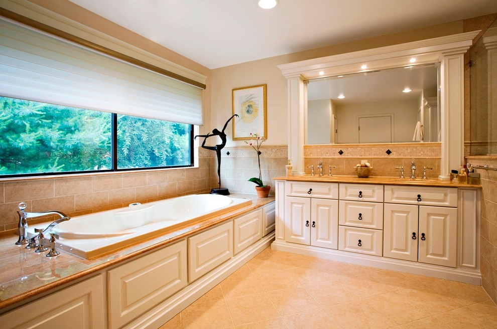 Marble & Granite Bathroom - Traditional - Bathroom - New York - by ...