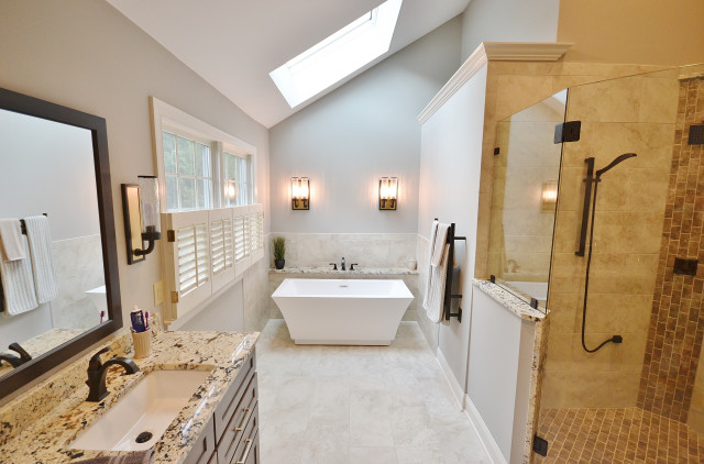 Mast Bath Remodel, West Chester, PA, Designed by Steve Vickers ...