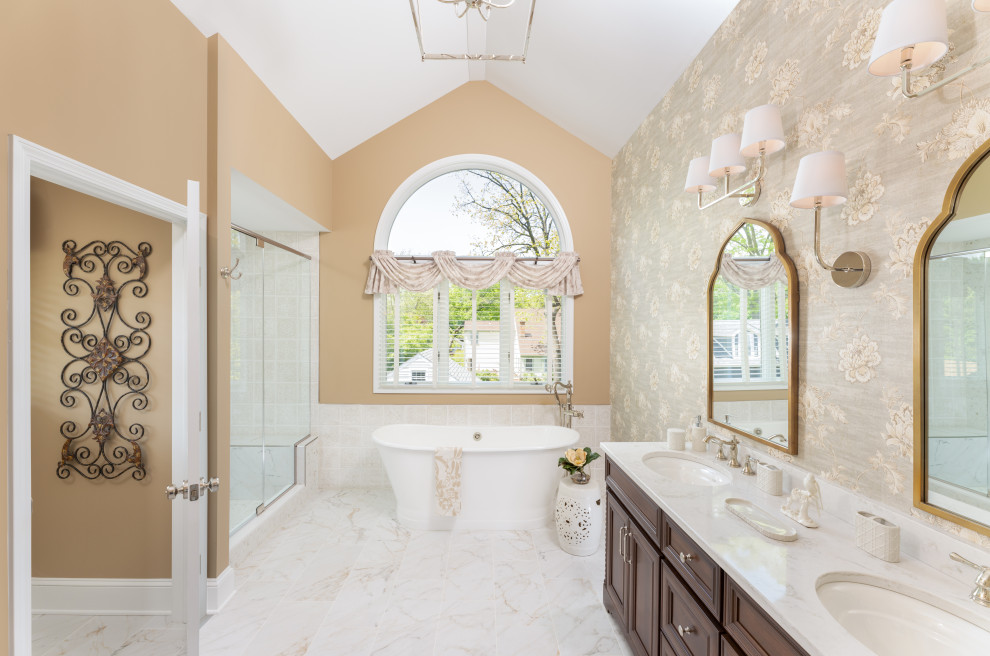 Master Bath - Moorestown NJ - Transitional - Bathroom - Philadelphia - by Cipriani Remodeling ...