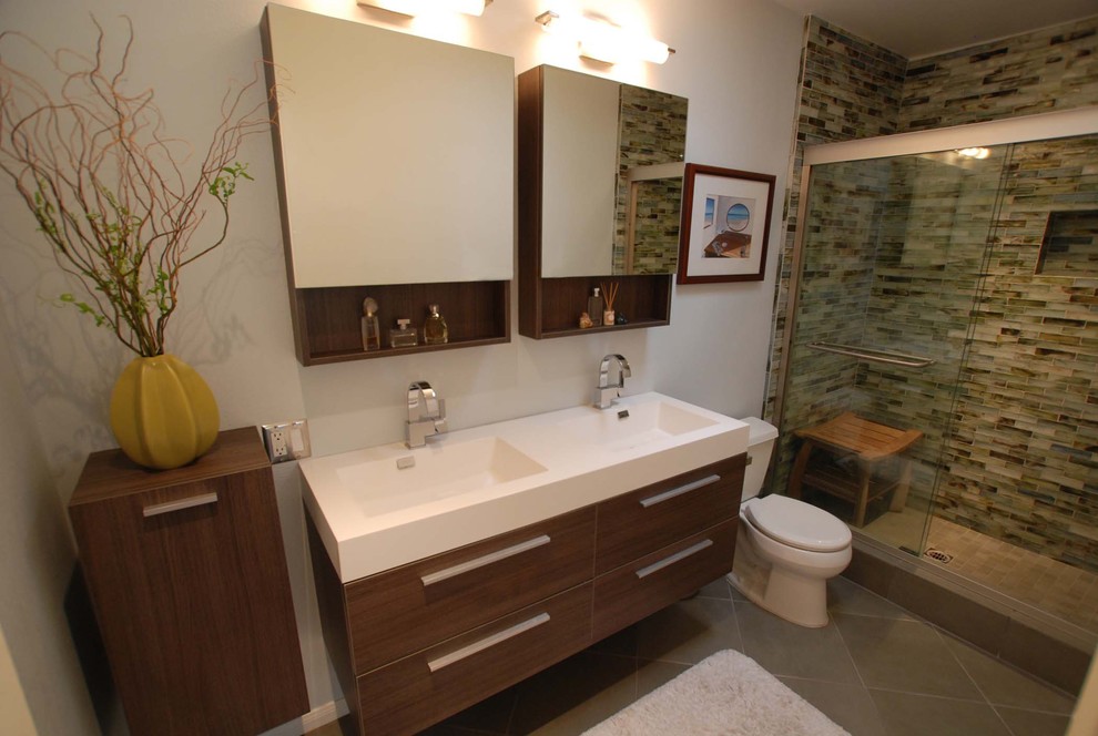 Master Bath - Modern - Bathroom - Los Angeles - by Susan Deneau ...