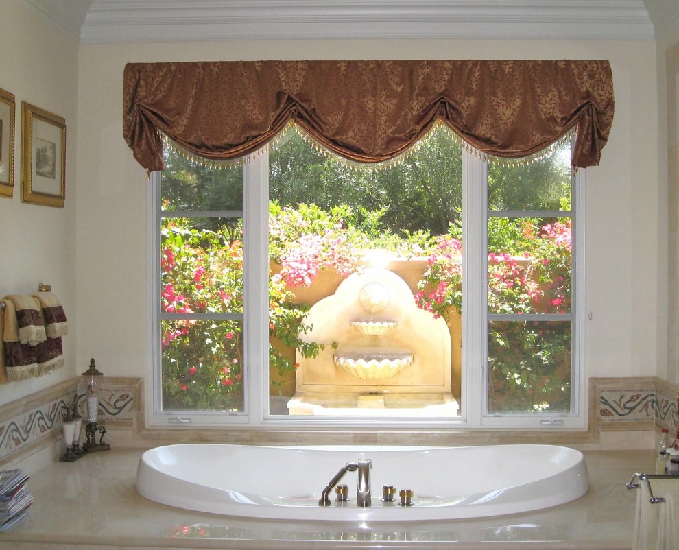 Master Bath Valance - Traditional - Bathroom - San Diego - by Home ...