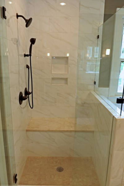 Master Bath walk-in shower - Traditional - Bathroom - Atlanta - by J.W ...