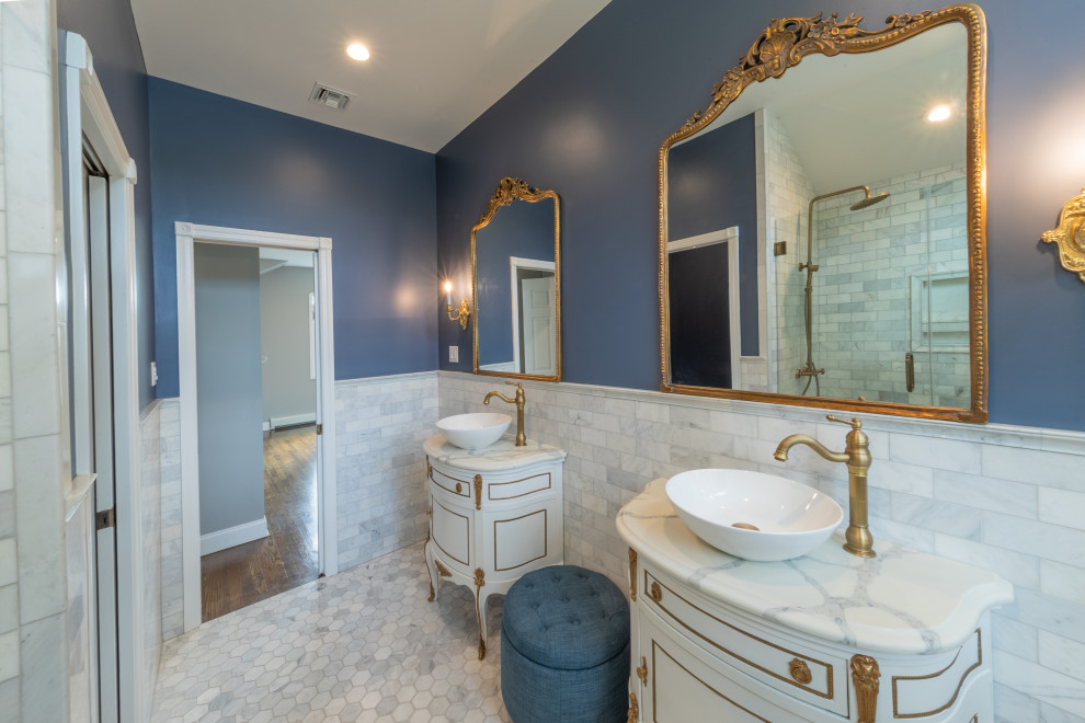 Master Bathroom - Traditional - Bathroom - New York - by Constructive Design, Inc. | Houzz