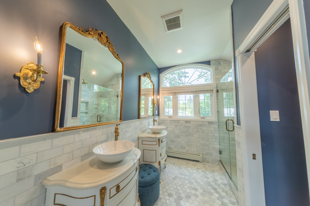Master Bathroom - Traditional - Bathroom - New York - by Constructive Design, Inc. | Houzz