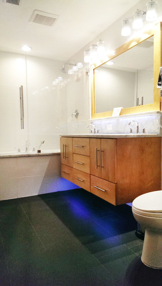 Master Bathroom - Contemporary - Bathroom - DC Metro - by Macanson ...