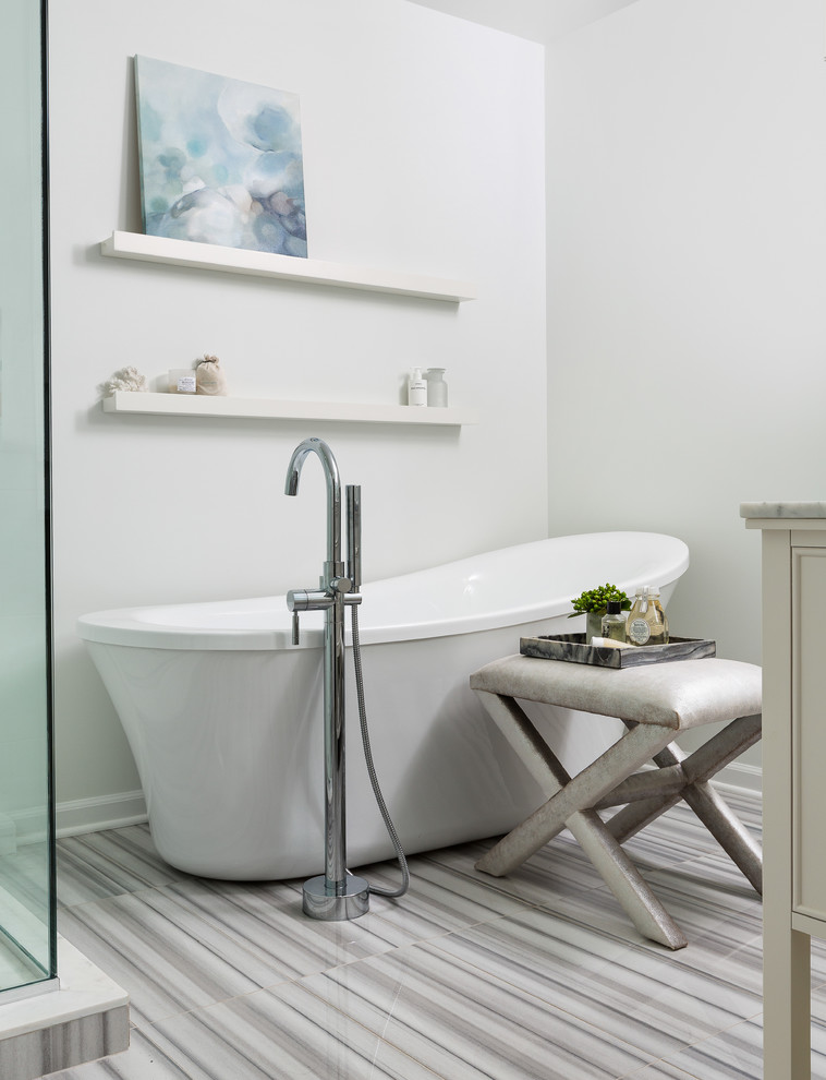 Master Bathroom Remodel - Bathroom - Detroit - by Armina Interiors | Houzz