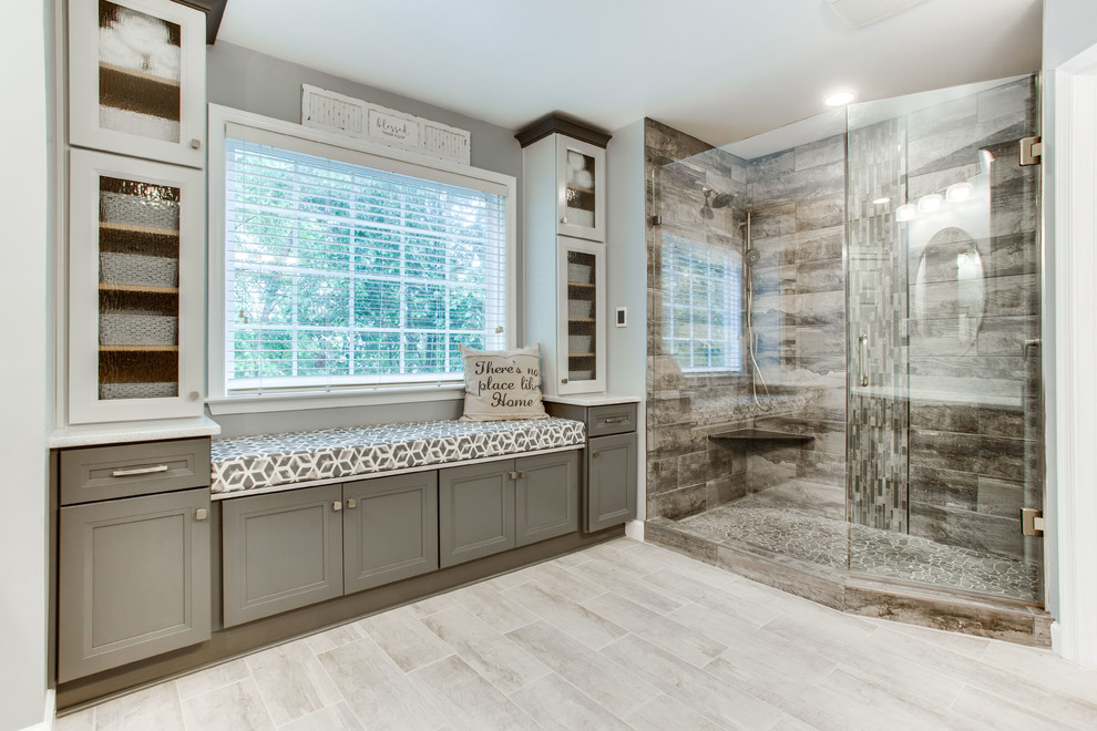 Master Bathroom Remodel Manassas, VA - Classique Chic - Salle de Bain ...