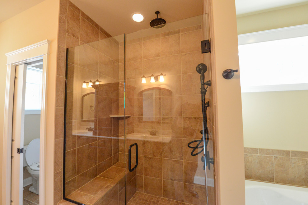 Master Bathroom - Craftsman - Bathroom - Chicago - by Steiner Homes LTD ...