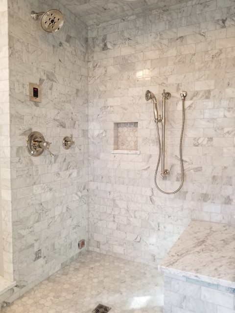 Master Bathroom Walk In Shower - Traditional - Bathroom - Denver - by ...